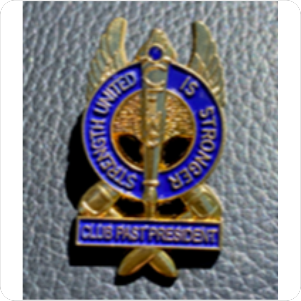 CFWC Club Past-President Pin – California Federation of Women's Clubs